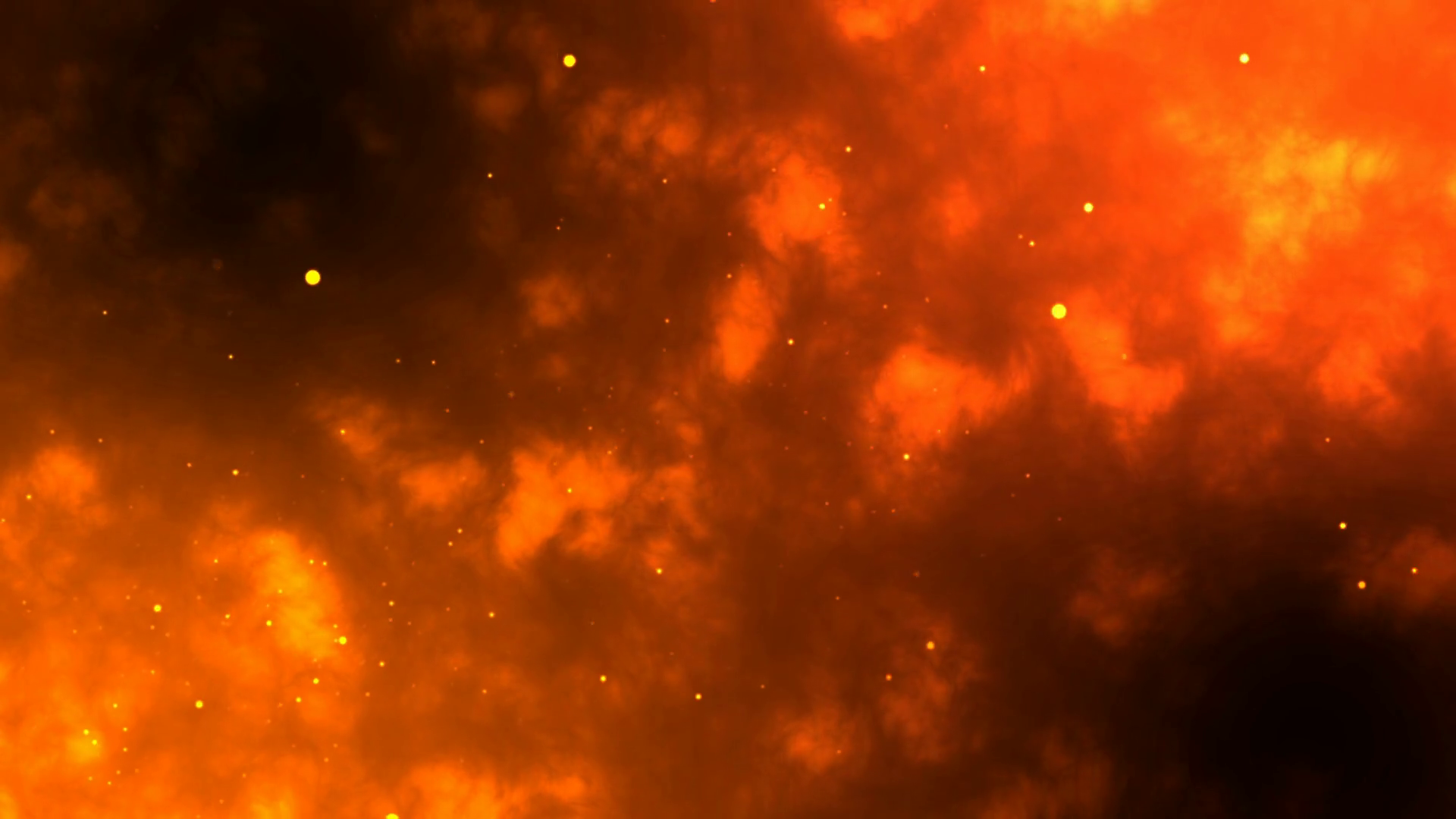 Burning Fire With Particles Animation Stock Motion Graphics SBV ...