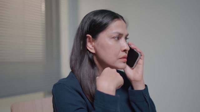 Woman Calling Sad Stock Footage: Royalty-Free Video Clips - Storyblocks