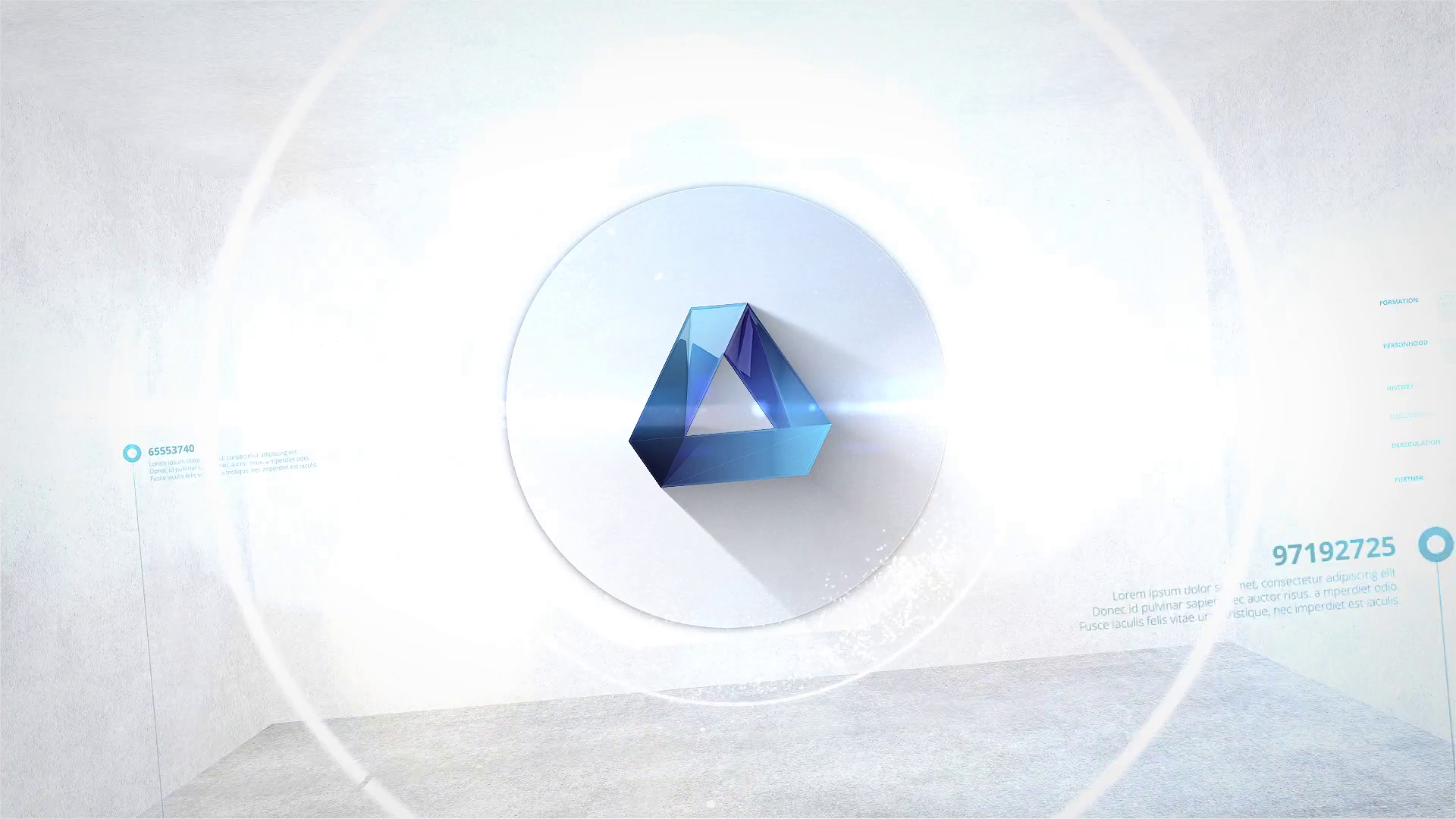 Premiere Pro Template: 3d Space Logo Animation SBV-348955568 - Storyblocks