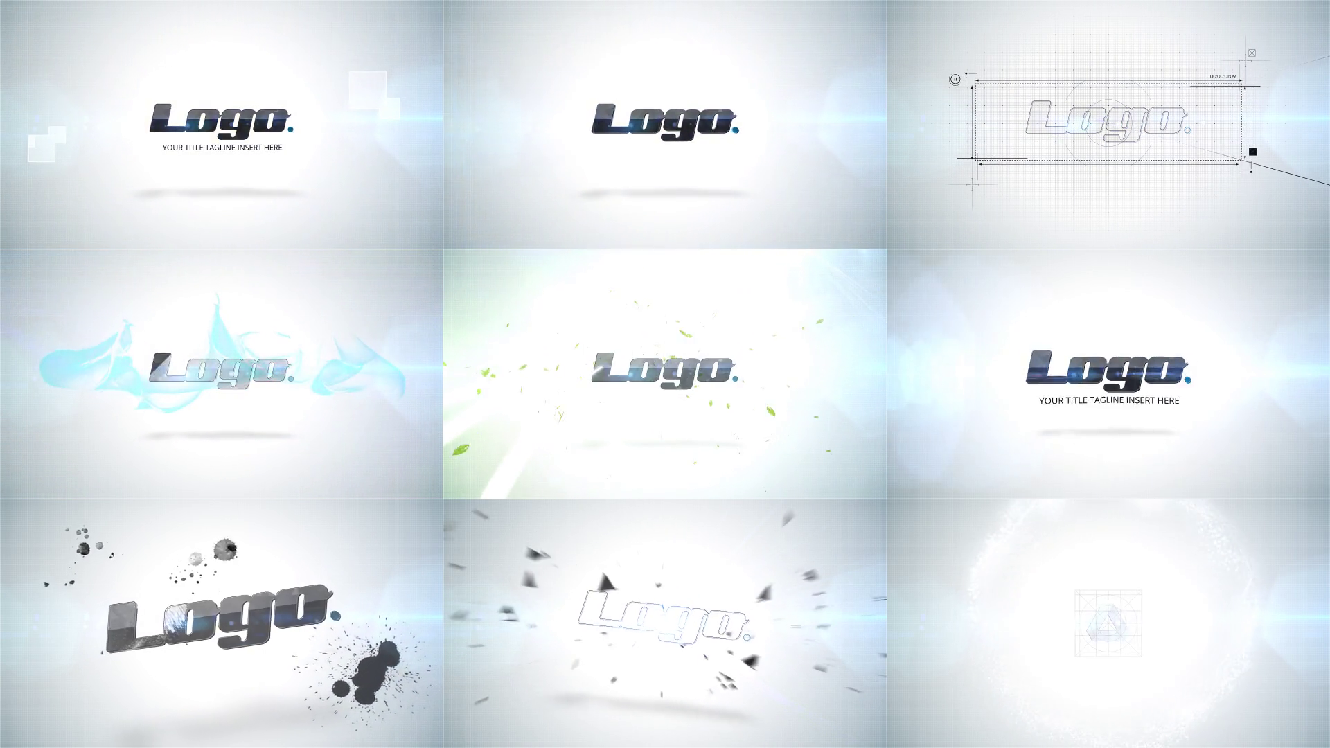 Clean Simple Logo Pack 01:36 SBV-347122060 - Storyblocks