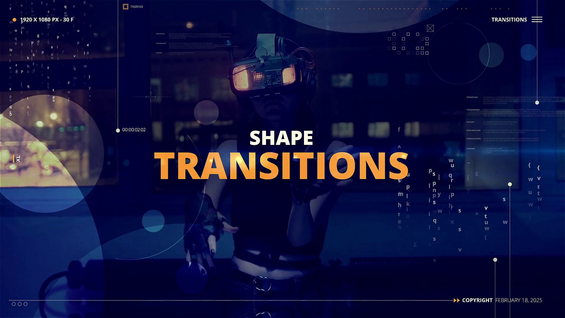 Premiere Pro Template: Shape Transitions SBV-351934395 - Storyblocks