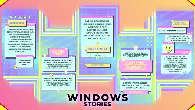 Windows Computer Templates Royalty-Free - Storyblocks
