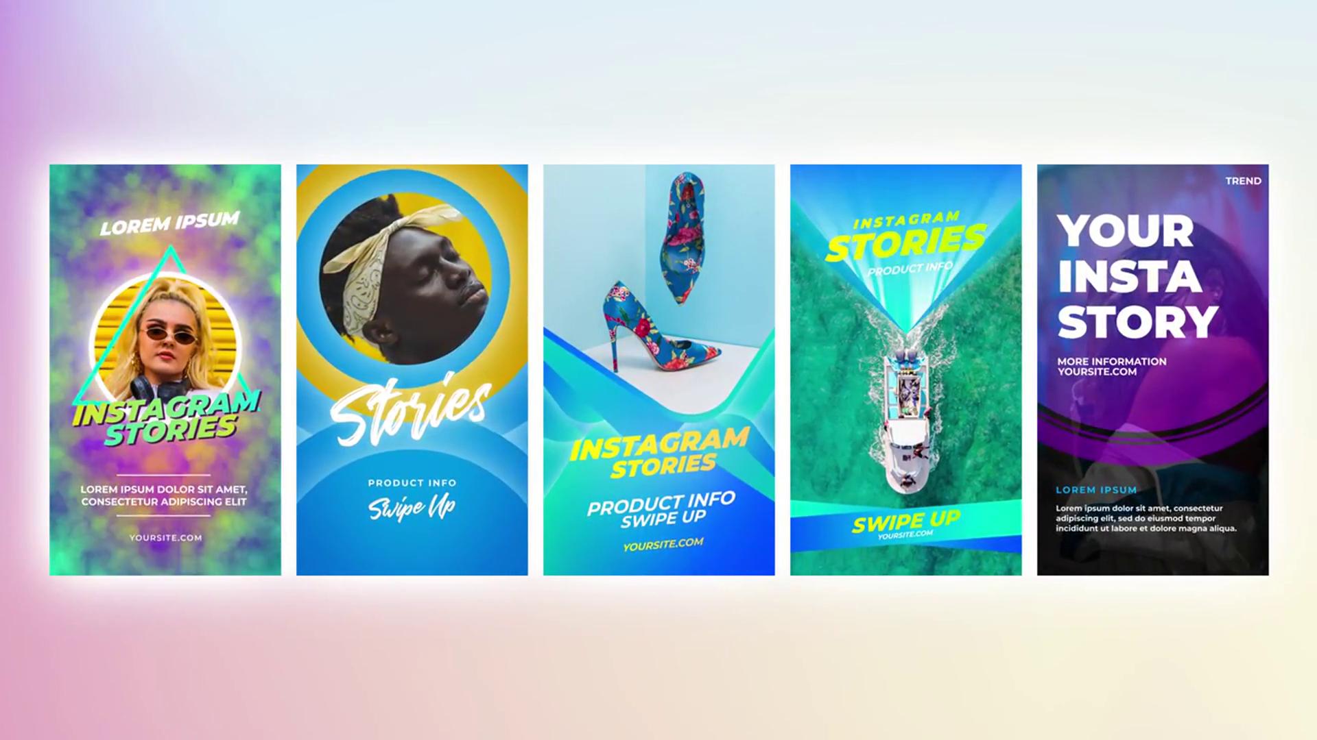 Instagram Stories Pack 27 Template SBV-347249225 - Storyblocks