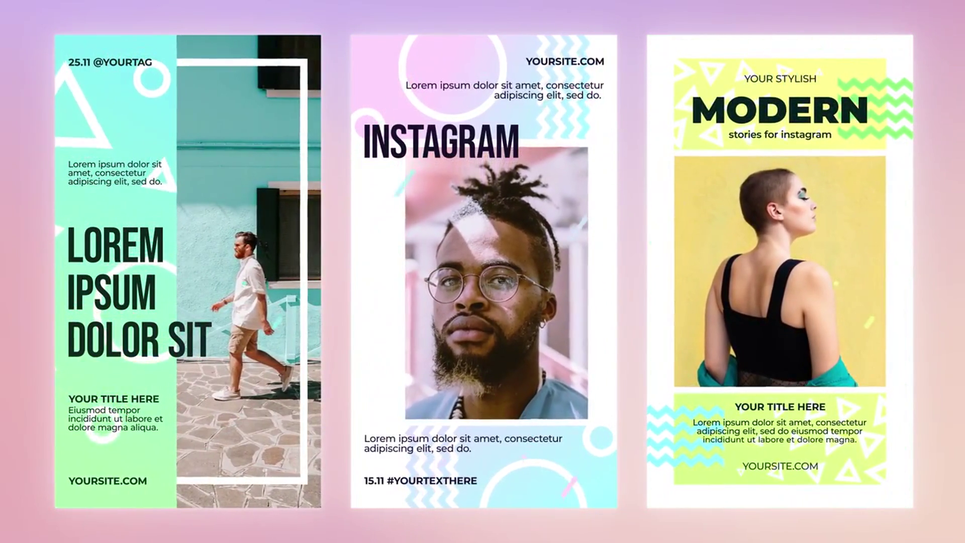 AE Template: Instagram Stories Pack 57 SBV-347562625 - Storyblocks