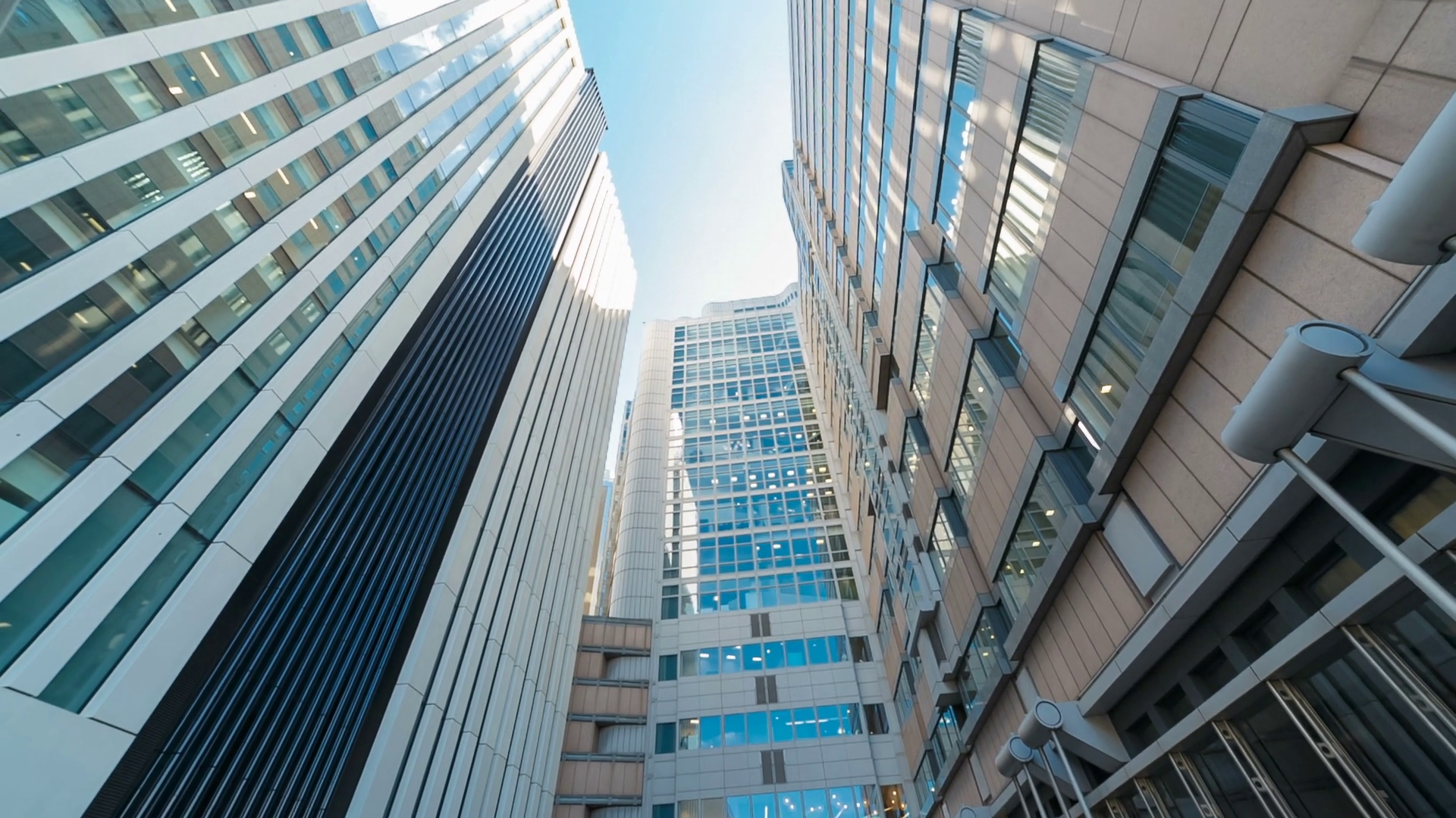 High-rise Office Buildings Skyscrapers In Stock Footage SBV-352578269 ...