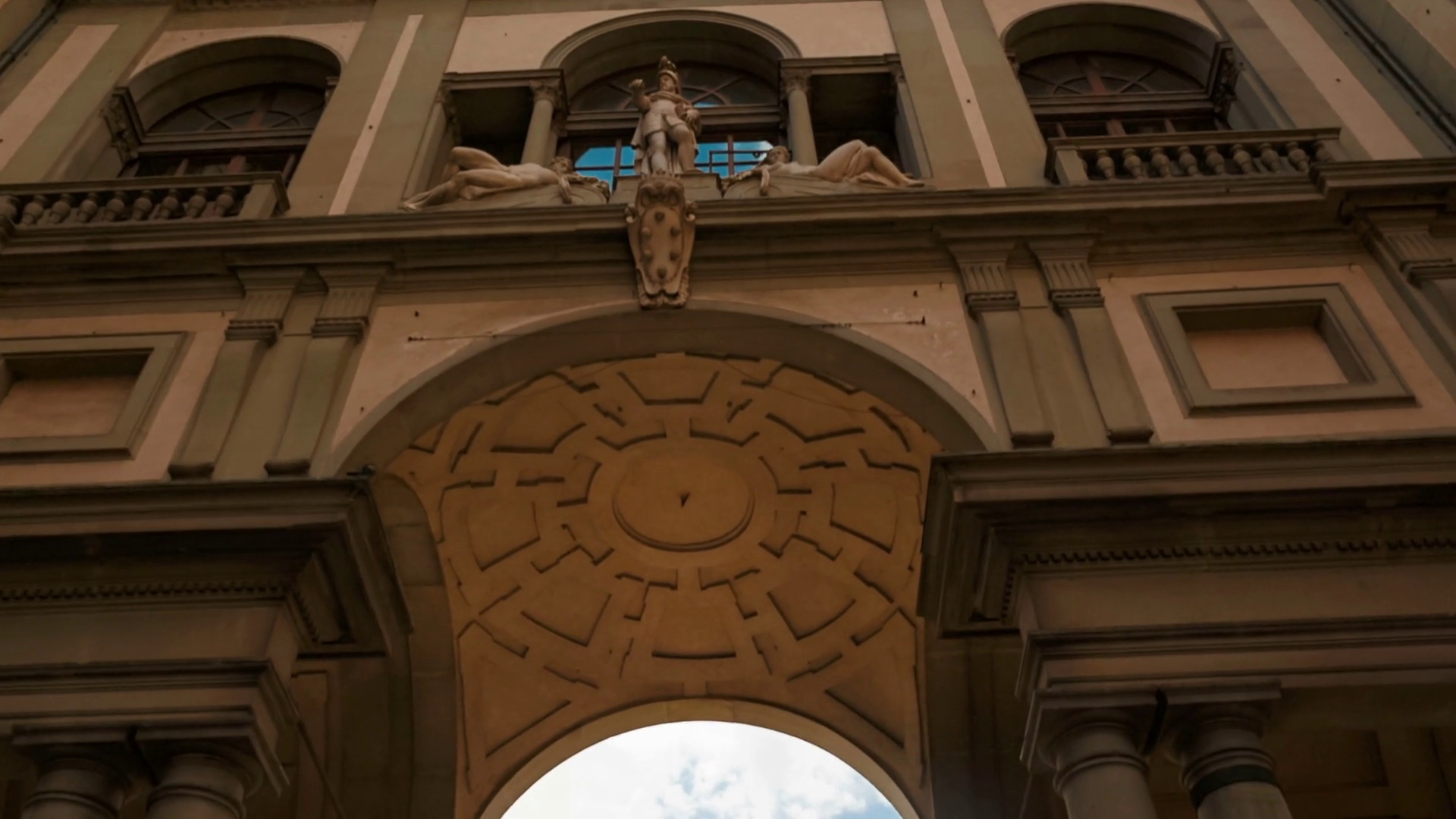 The Uffizi Gallery Prominent Art Museum Stock Footage SBV-352579200 ...