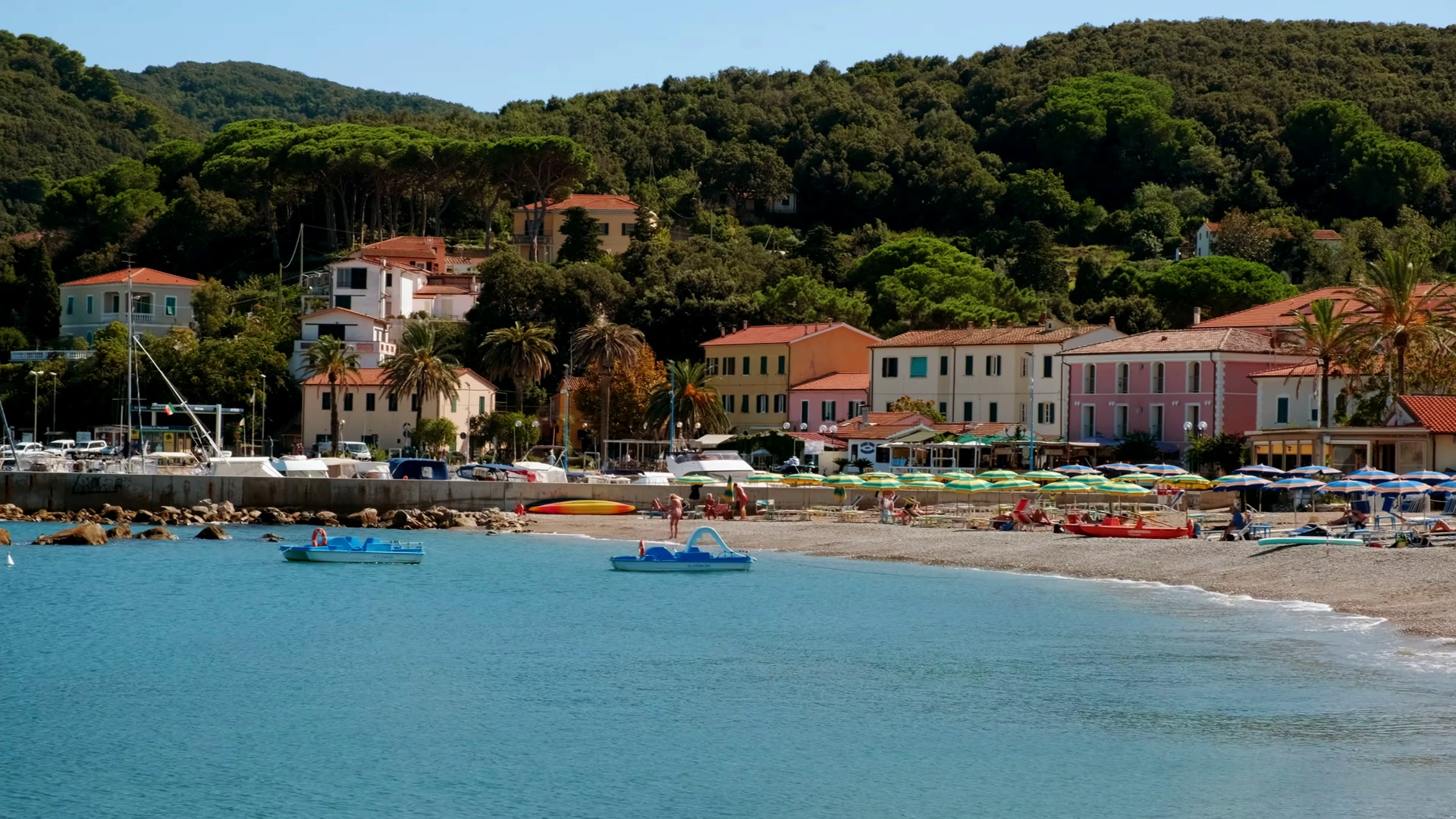 Beautiful Beach In Rio Marina Also Known Stock Footage SBV-352599458 - Storyblocks