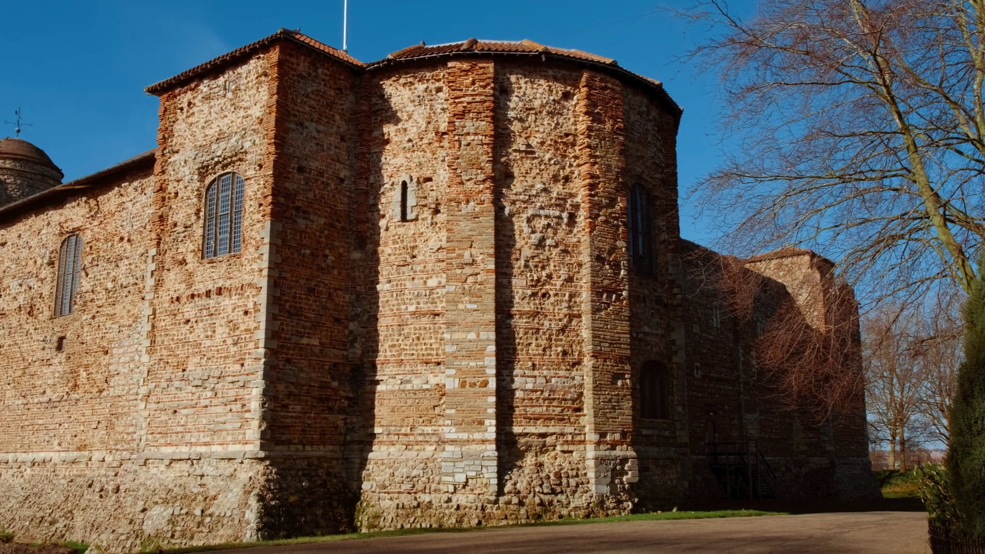 Colchester Castle Norman Castle In Stock Footage SBV-352624694 ...