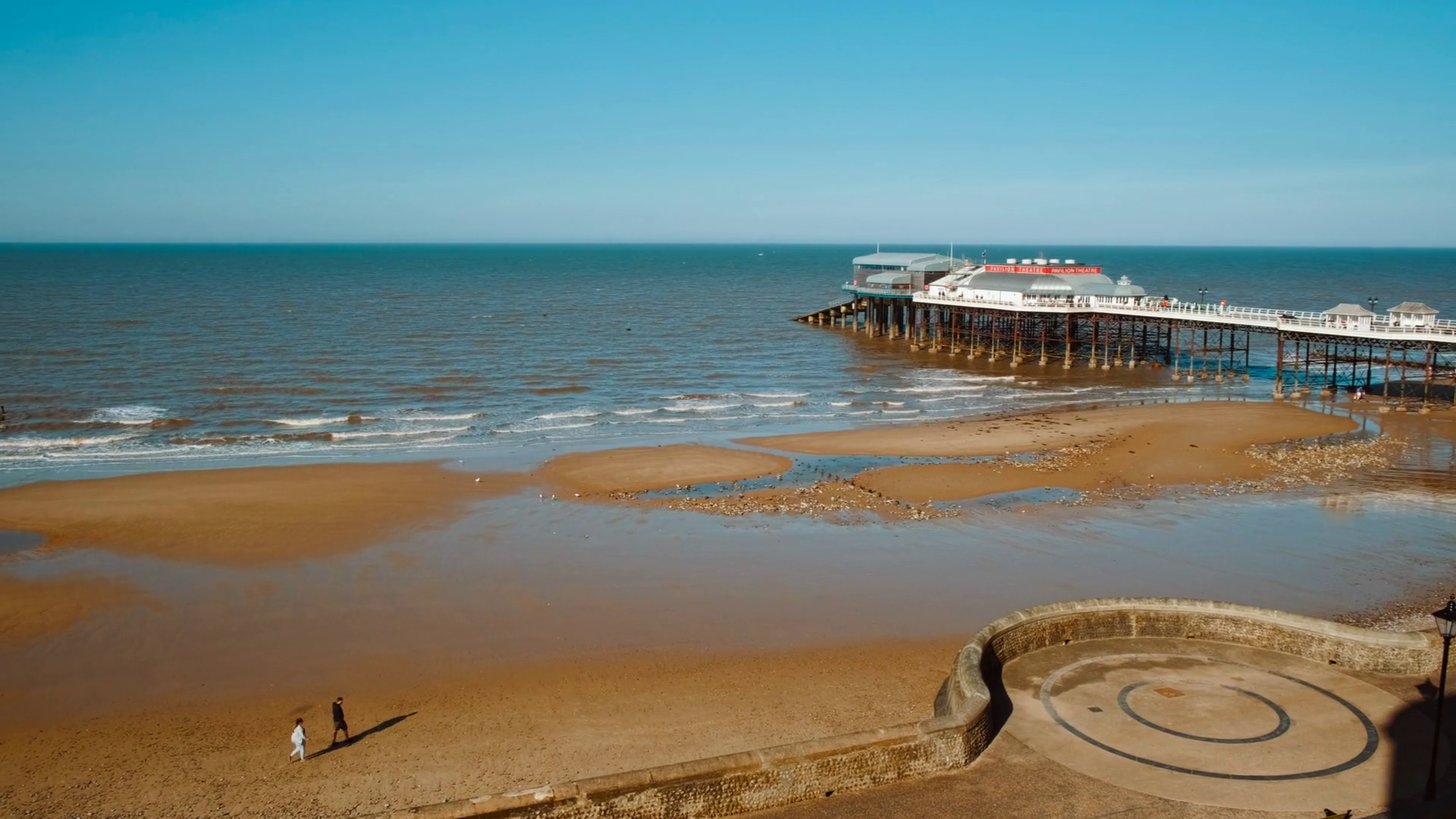 Cromer United Kingdom Circa 2022 - Revealing Stock Footage SBV ...