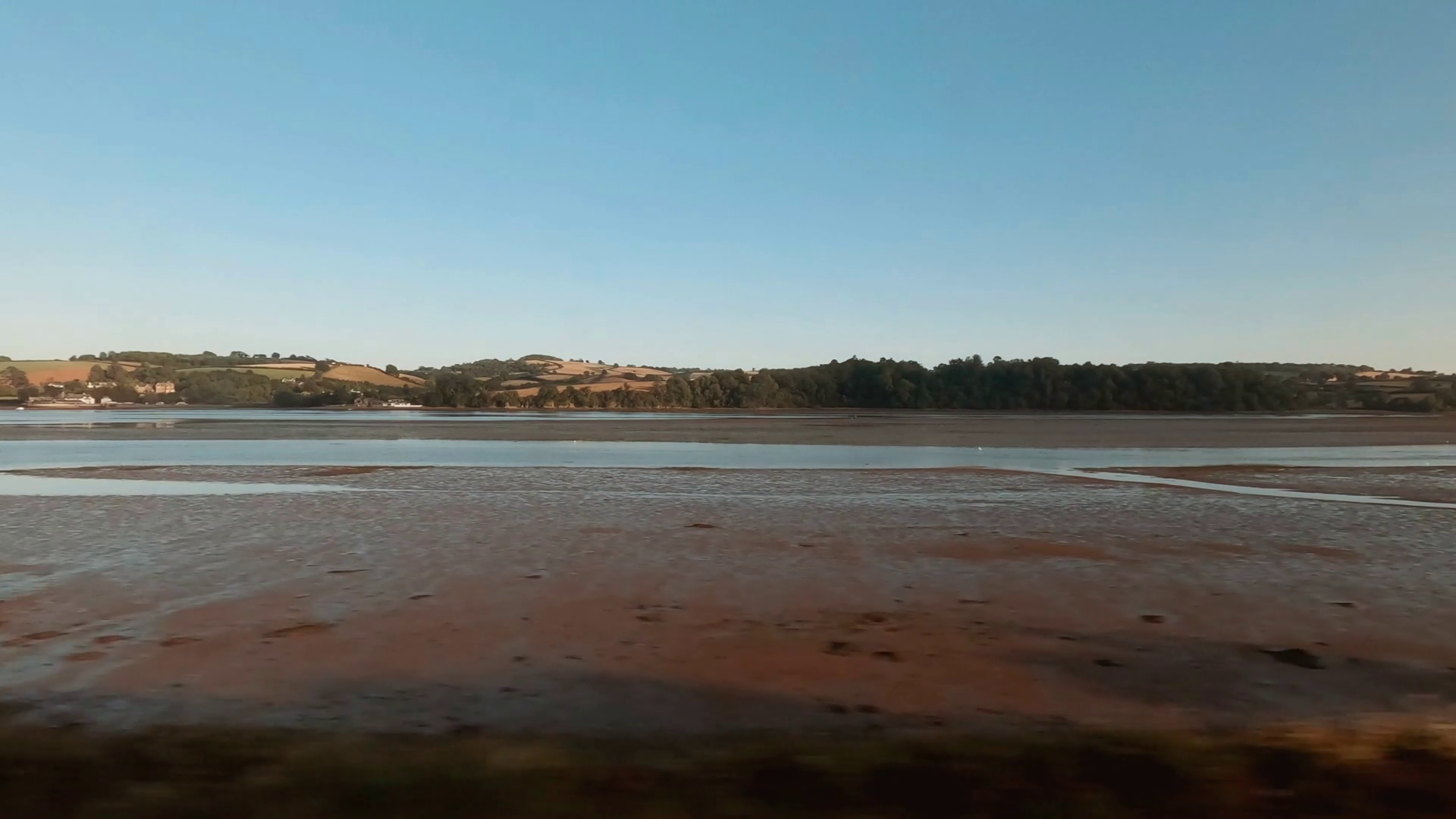 Travelling Steam Train Along Quintessential Stock Footage SBV-352560229 ...