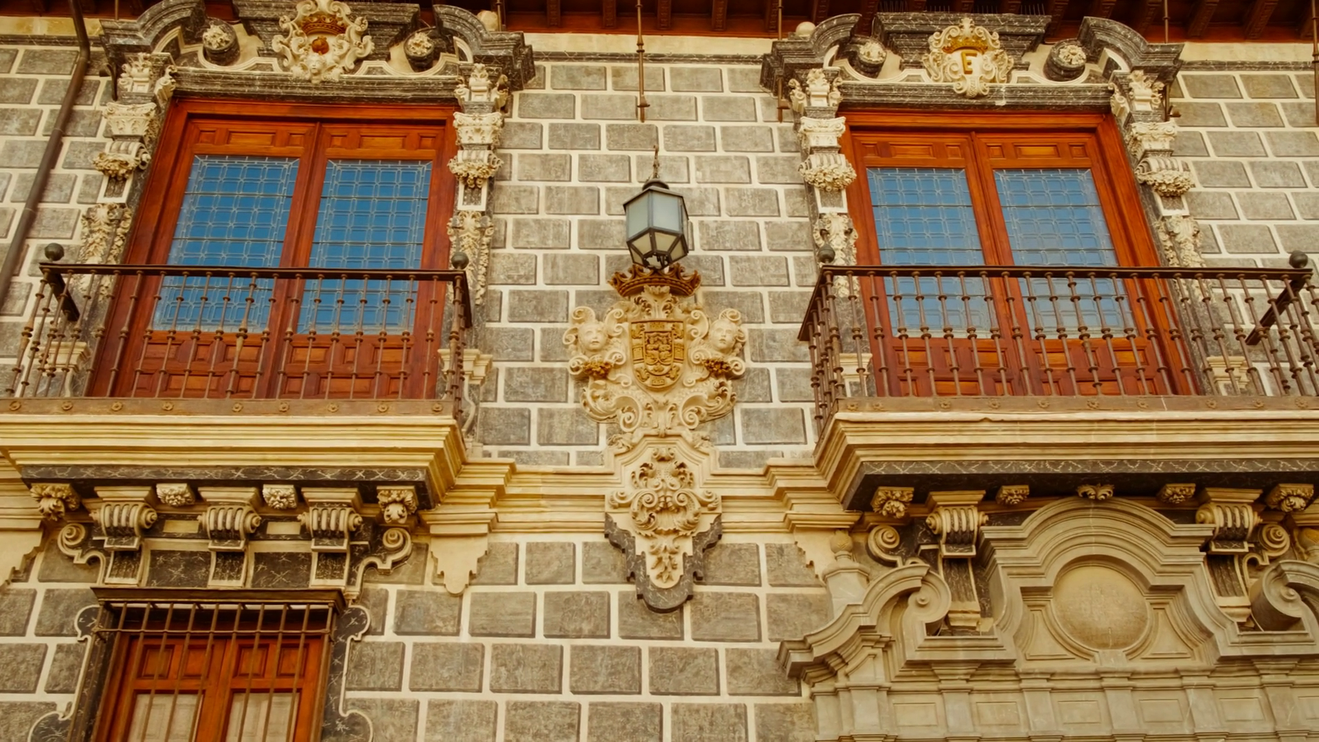 Palacio De La Madraza In Granada Andalucia Stock Footage SBV-352642421 ...