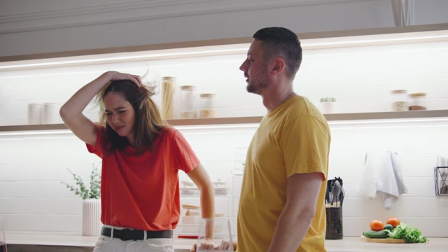 Woman Argues Man Stock Footage: Royalty-Free Video Clips - Storyblocks