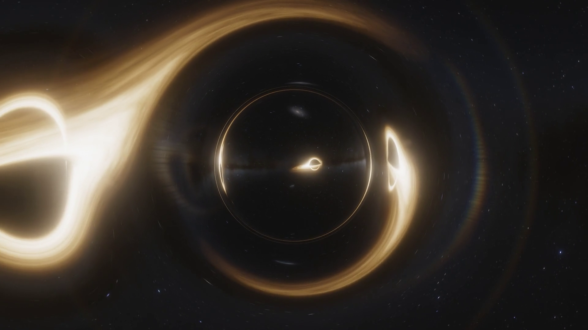 Animation Of Wormhole Next To Supermassive Stock Motion Graphics SBV ...