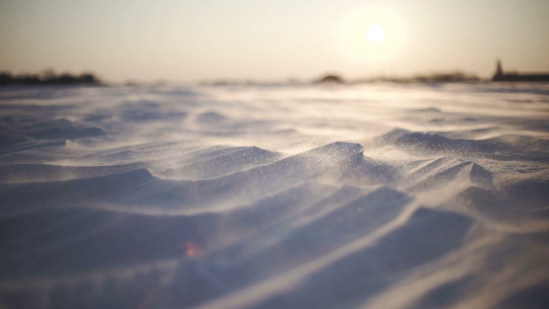 Arctic Storm Close-up Shot Of Snow Storm At Stock Footage SBV-321508818 ...