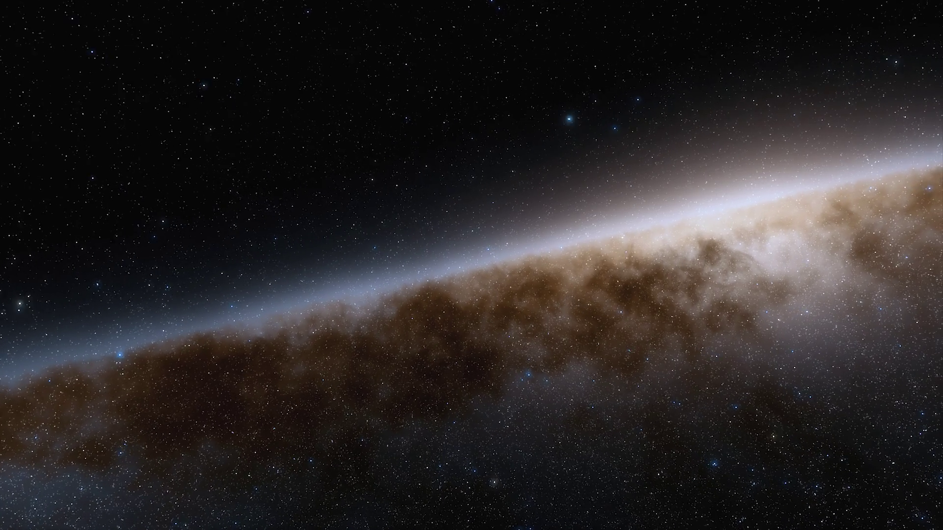 Stunning 4k Animation: Exploring Milky Way Stock Footage SBV-337875304 ...