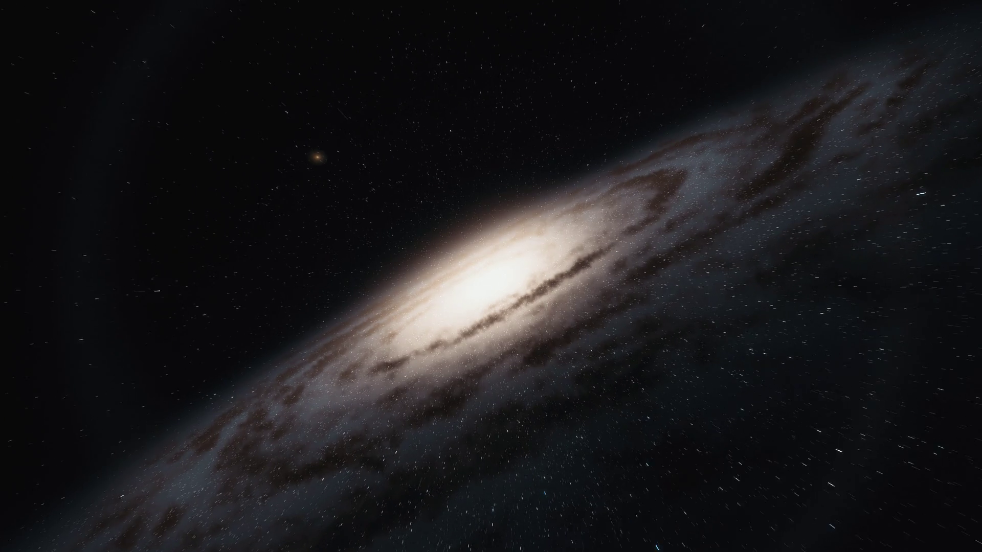 Camera On Spaceship Flies At Speed Of Light Stock Footage SBV-337870227 ...