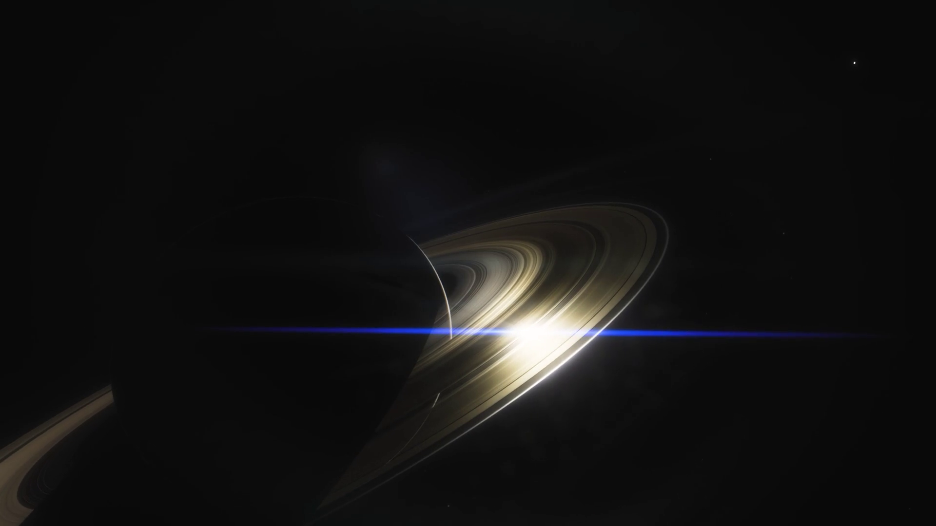 Cinematic animation of Saturn's rings made of rocks, dust and ice ...