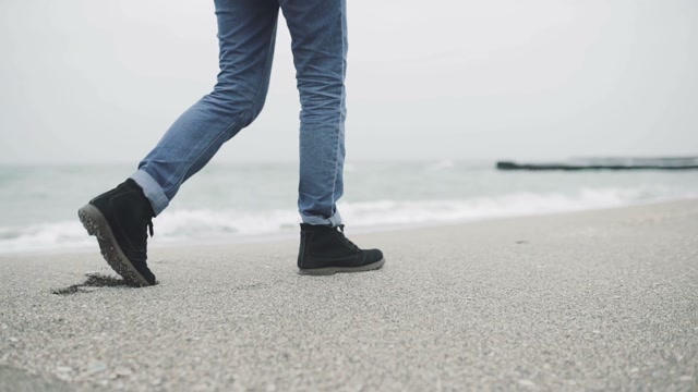 Boy Walking Alone With Happy Stock Footage: Royalty-Free Video Clips ...