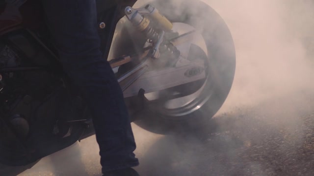 Motorcycle Pollution Stock Footage: Royalty-Free Video Clips - Storyblocks