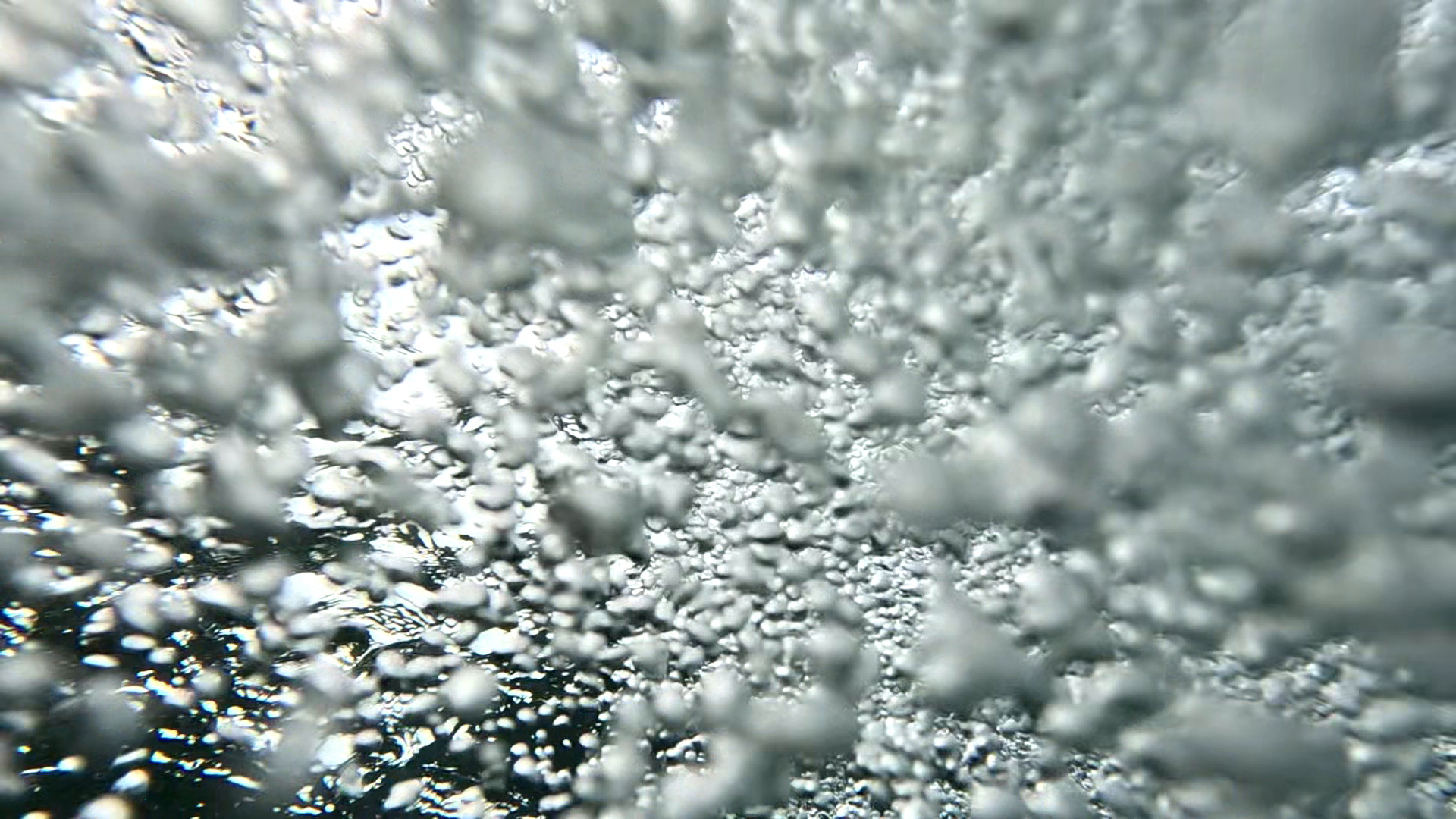 Underwater Bubbles Moving Through Clear Stock Footage SBV-353644299 ...