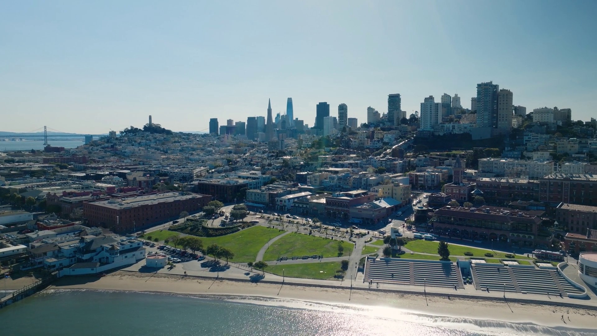 Beautiful Views Of San Francisco Waterfront Stock Footage Sbv 351660234