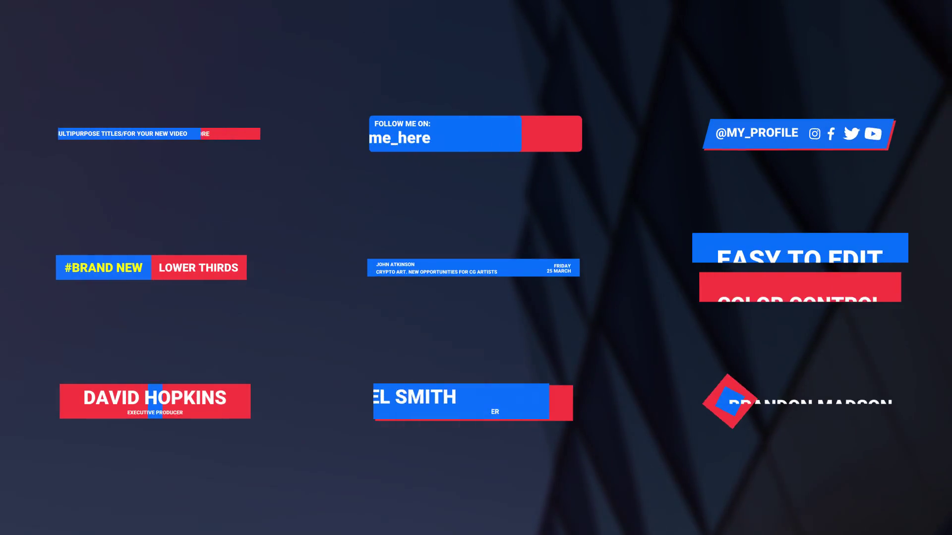 Lower Thirds: Creative (fcpx) Template SBV-346663759 - Storyblocks