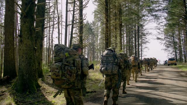 Army Walking Stock Footage: Royalty-Free Video Clips - Storyblocks