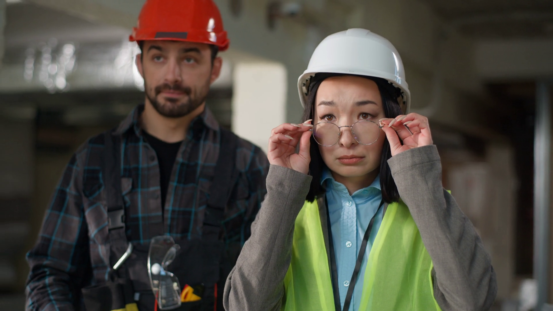 Multiethnic Engineers Disagreement Reaction Stock Footage SBV-353026003 ...
