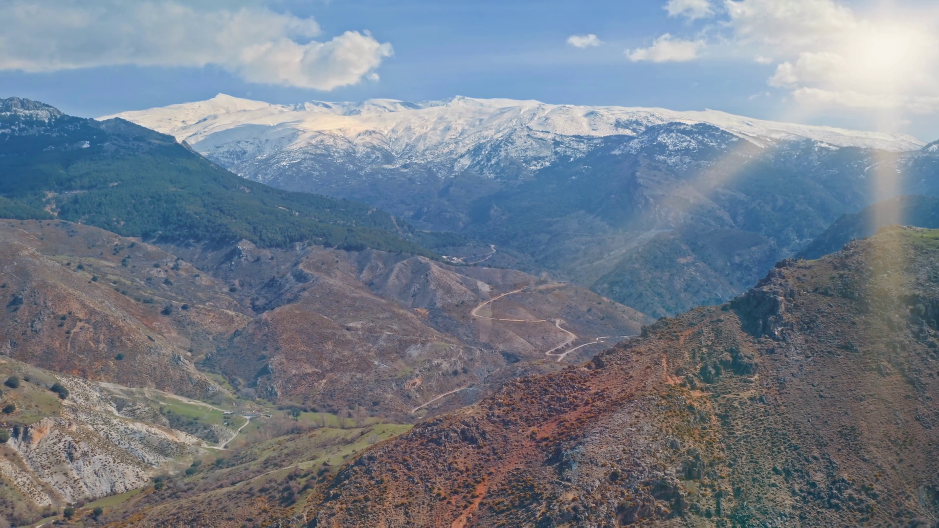 Ancient Sierra Nevada Highlands Of Andalusia Stock Footage SBV ...