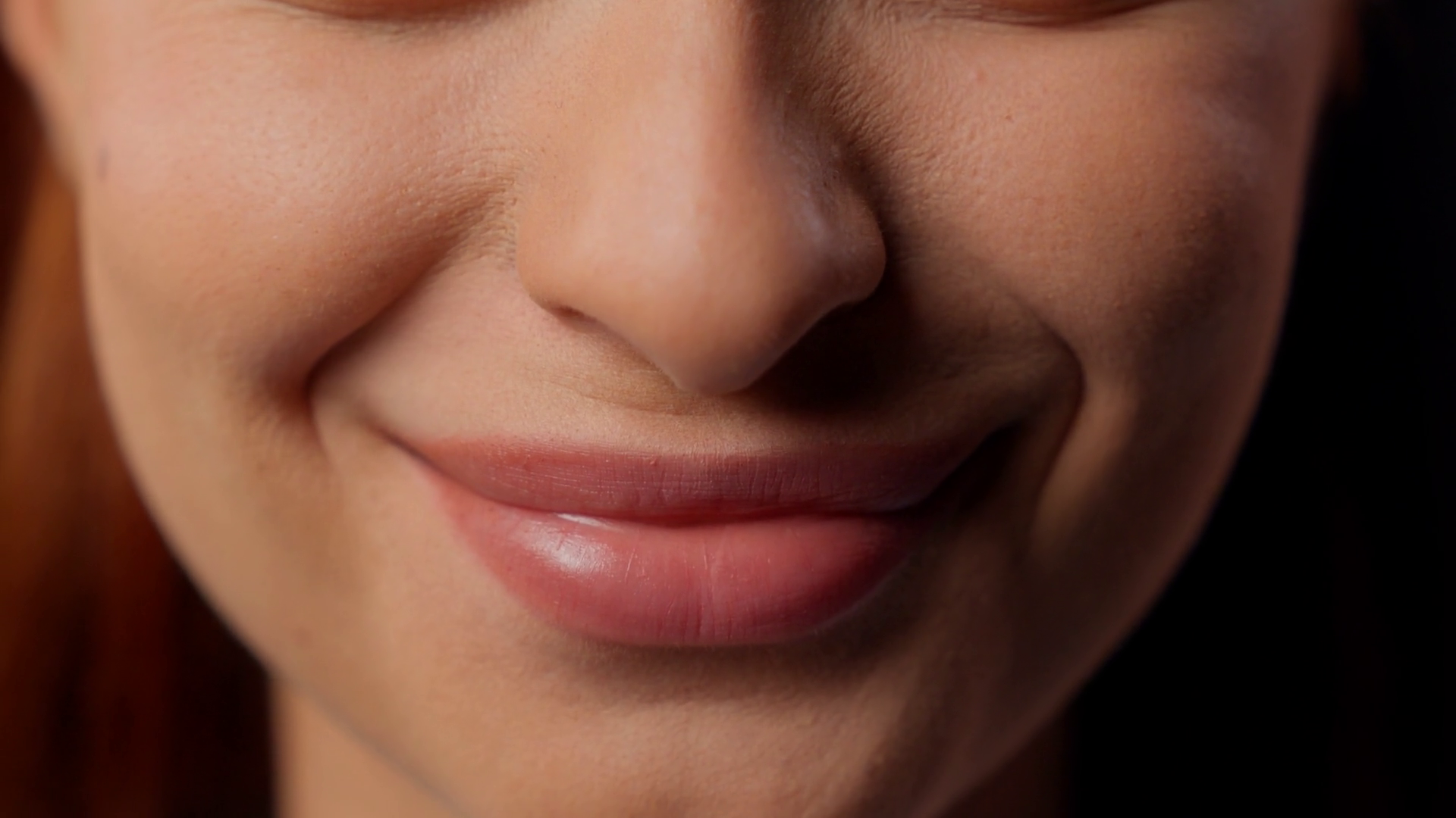 Close Up Sensitive Lips Balm Lipstick Stock Footage SBV-353248420 ...