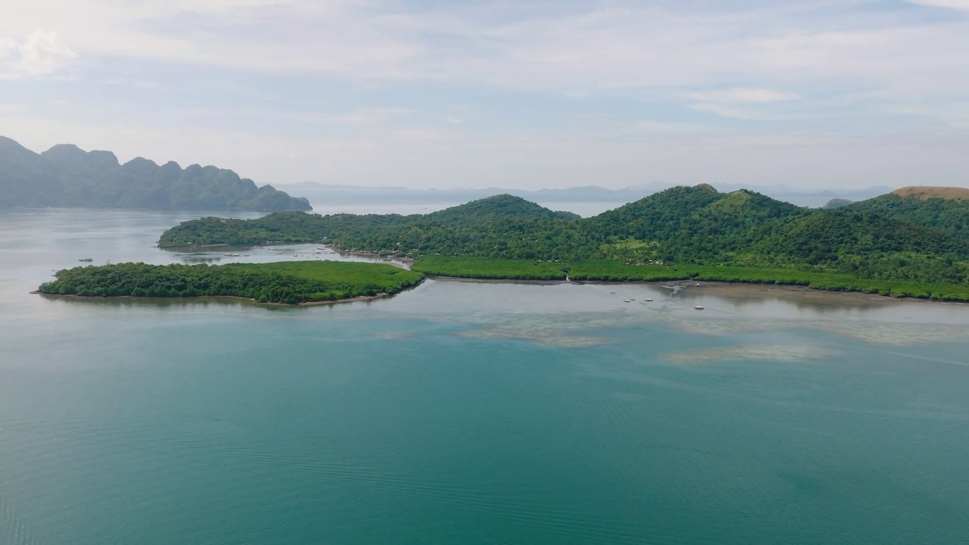 Tropical Landscape Of Sea Island With Stock Footage SBV-352282523 ...