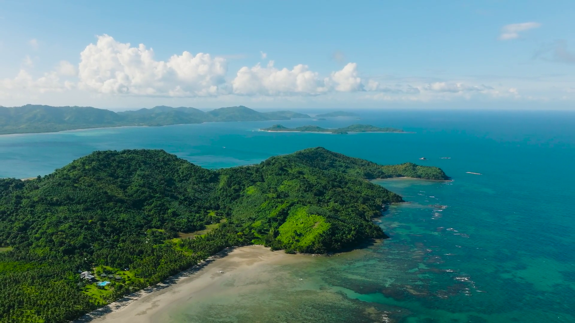 Duli Beach With Sandy Beach With Turquoise Stock Footage SBV-352322406 ...