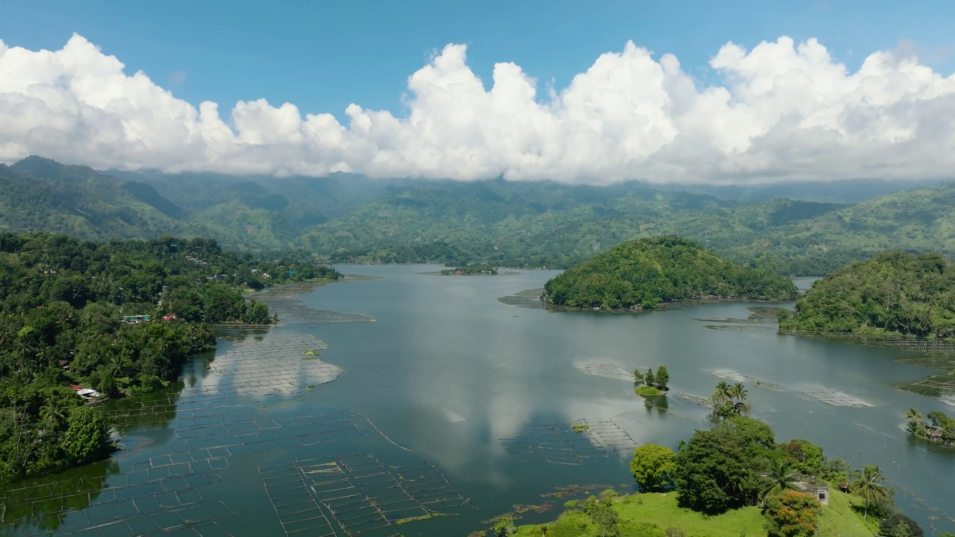 Lake Sebu In South Cotabato Beautiful Lake Stock Footage SBV-352329272 ...