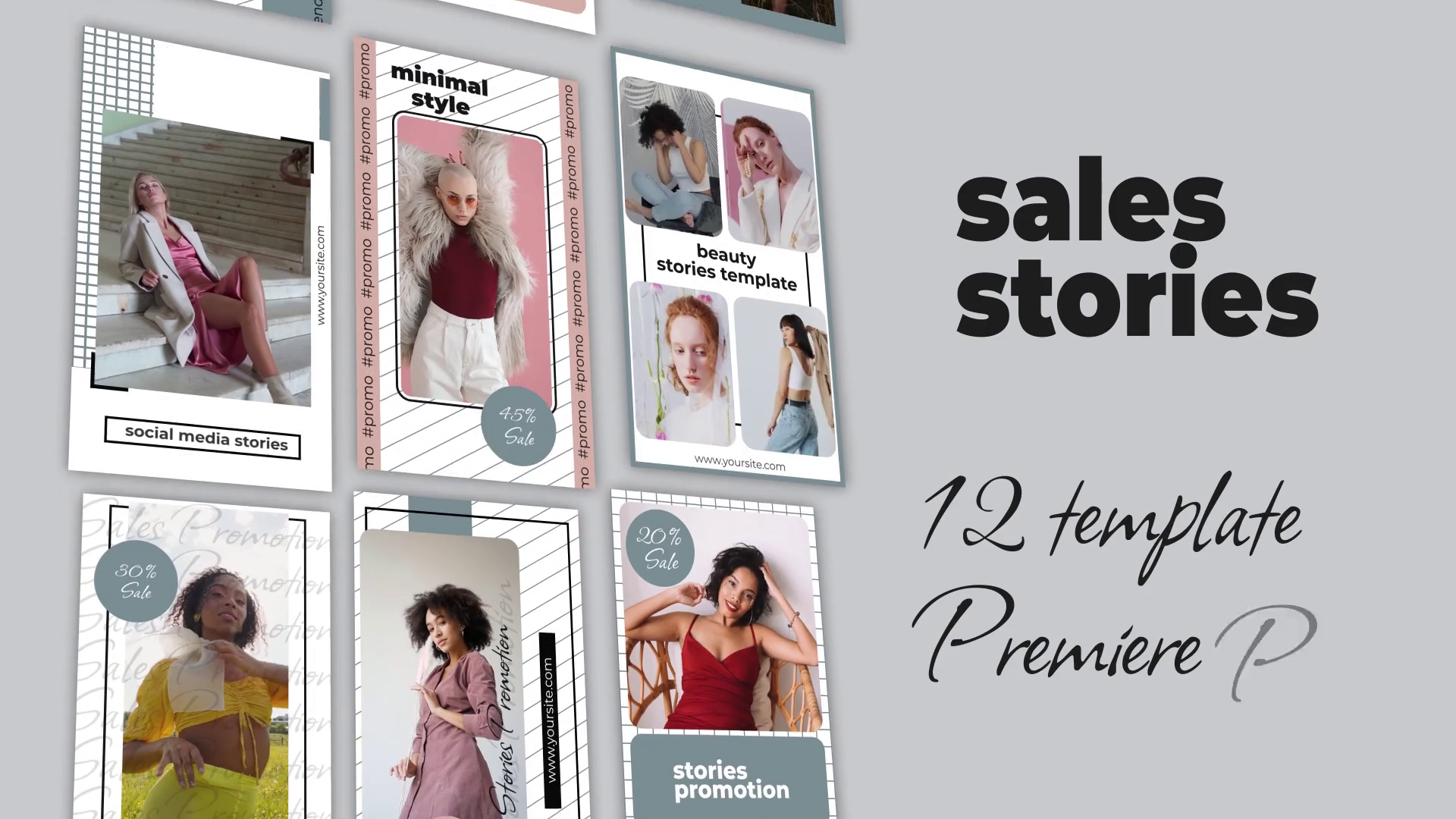 Sales Stories Premiere Template SBV-347535397 - Storyblocks
