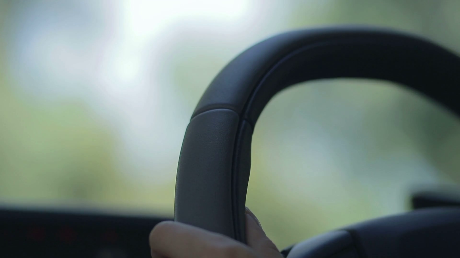 Blurred Windshield Wipers From Inside Of Car Stock Footage SBV ...