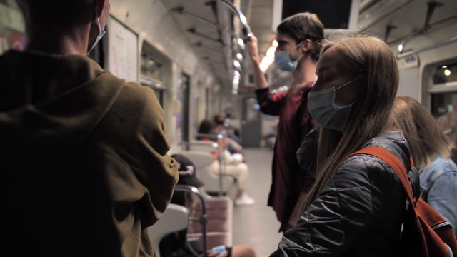 Corona Virus Mask Crowd Stock Footage: Royalty-Free Video Clips ...