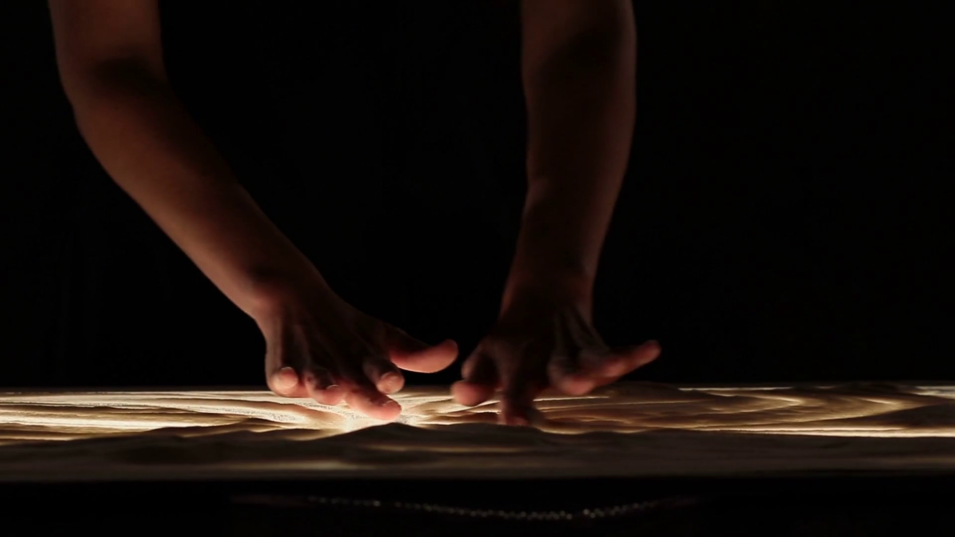 Woman's Hands Making Sand Painting Stock Footage SBV-315067313 ...
