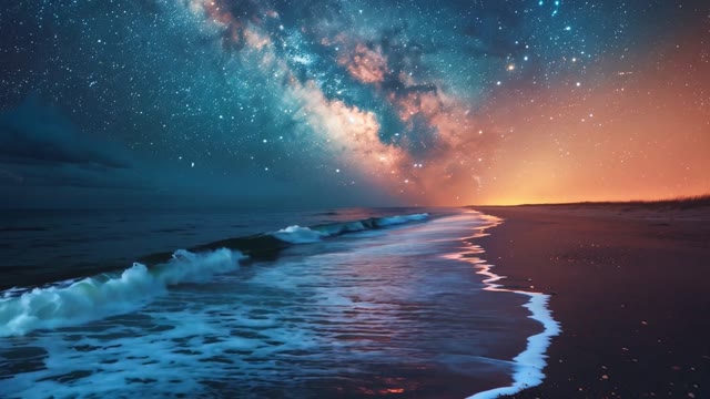 Ocean Night Stock Footage: Royalty-Free Video Clips - Storyblocks