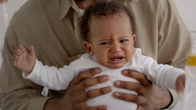 African American Baby Crying Stock Footage: Royalty-Free Video Clips ...