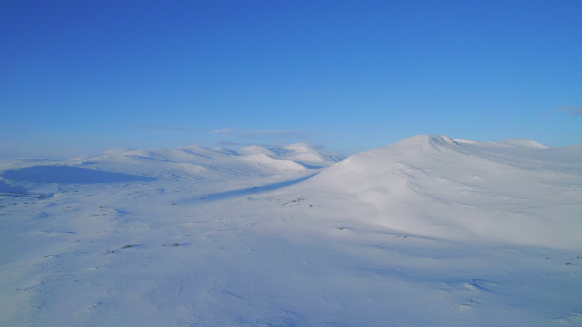 Aerial Of Huge Ice Desert In Vast Winter Stock Footage SBV-348461957 ...