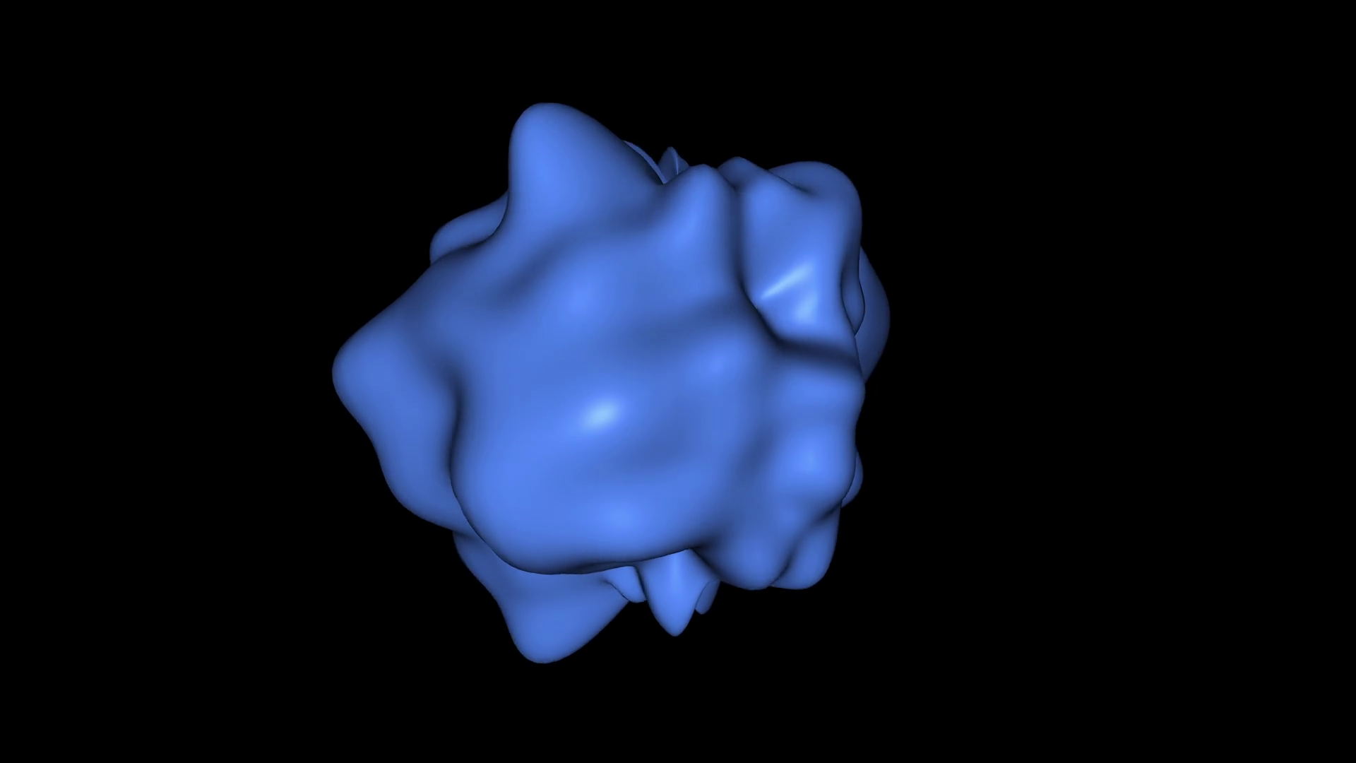 Blue Fluid Matter Animation Effect Stock Footage SBV-348636257 ...