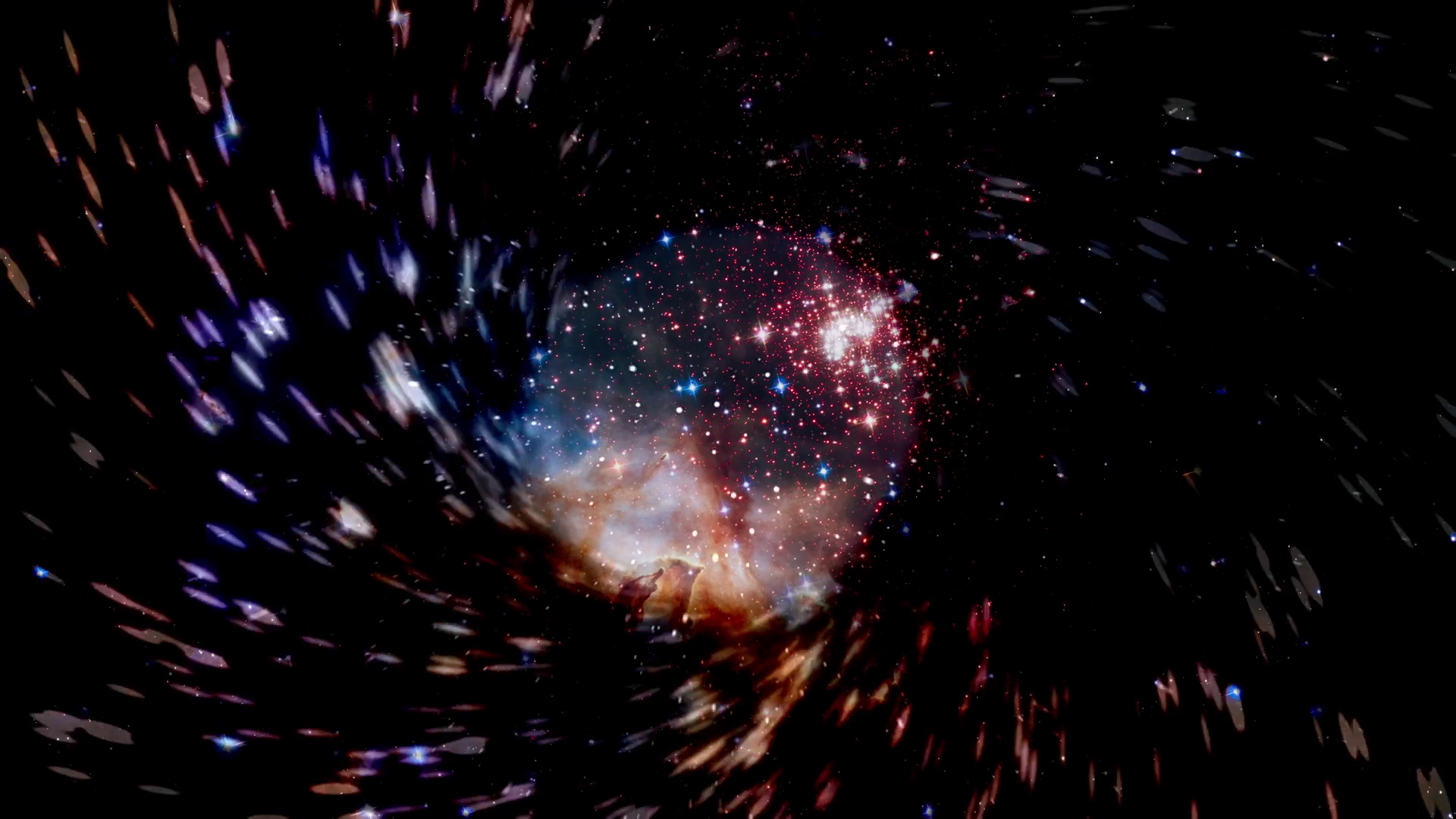 Flying Through Deep Space Science Fiction Stock Motion Graphics SBV ...