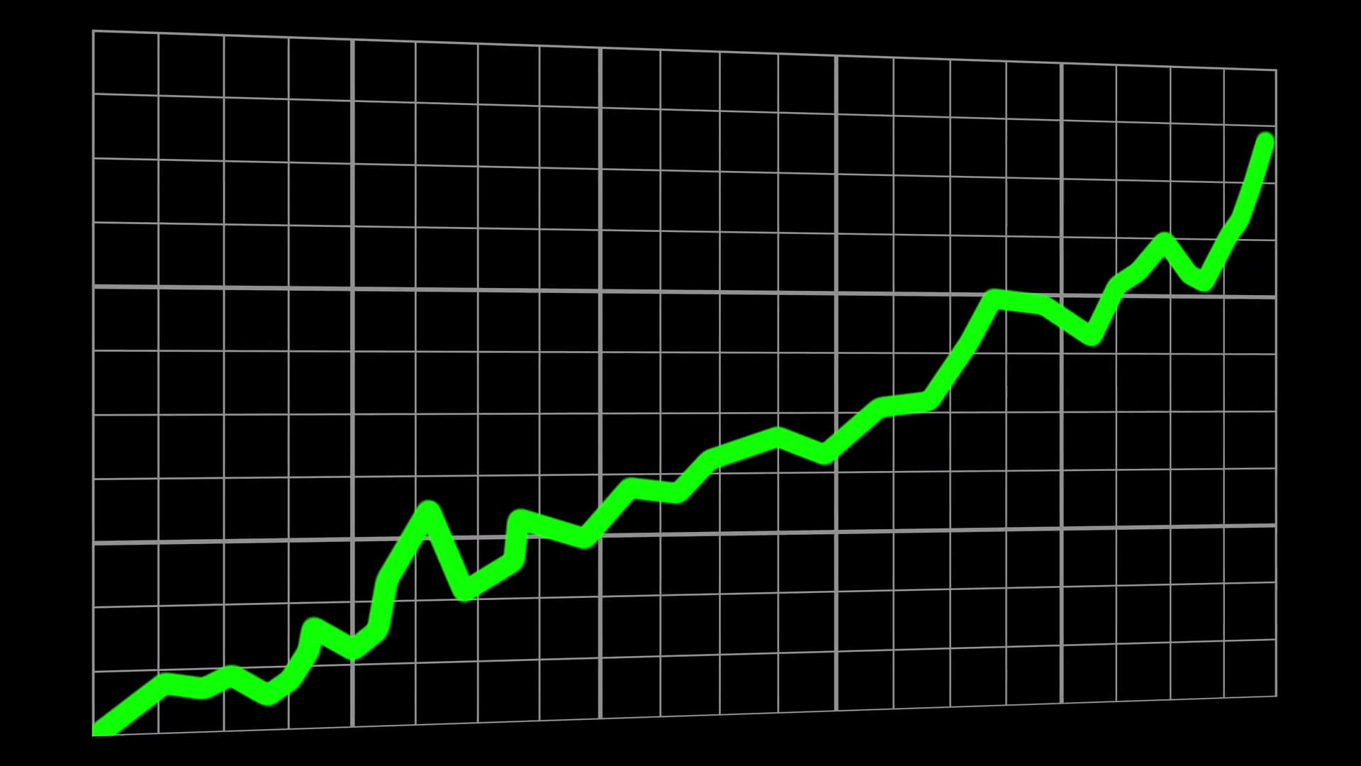 Green Graph Going Up In Economic Growth Stock Footage SBV-352259707 ...