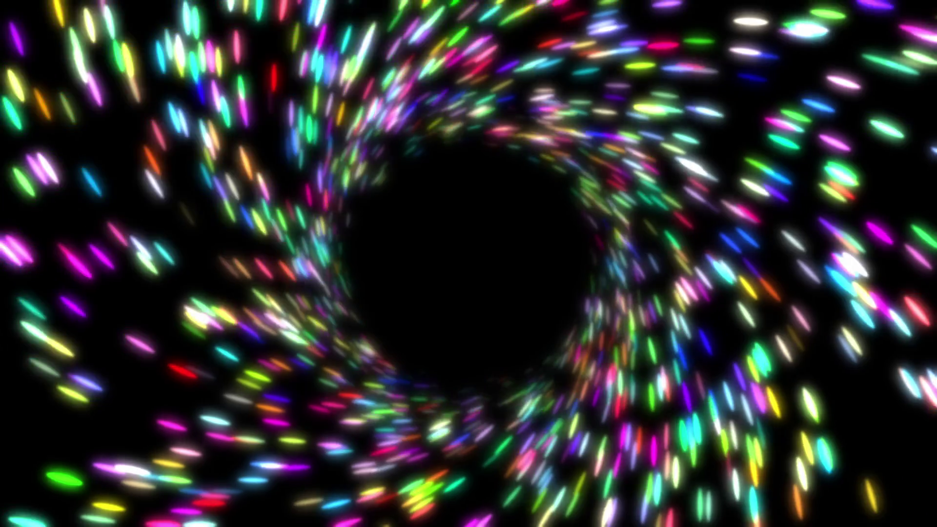Colorful Rainbow Warp Tunnel Worm Hole Stock Motion Graphics SBV ...