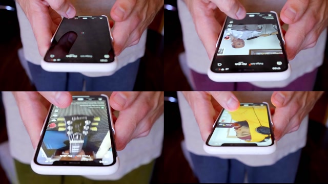 Swipe Phone Stock Footage: Royalty-Free Video Clips - Storyblocks