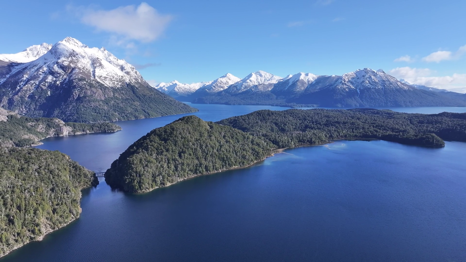 Patagonia Skyline In Bariloche Patagonia Stock Footage SBV-352213091 ...