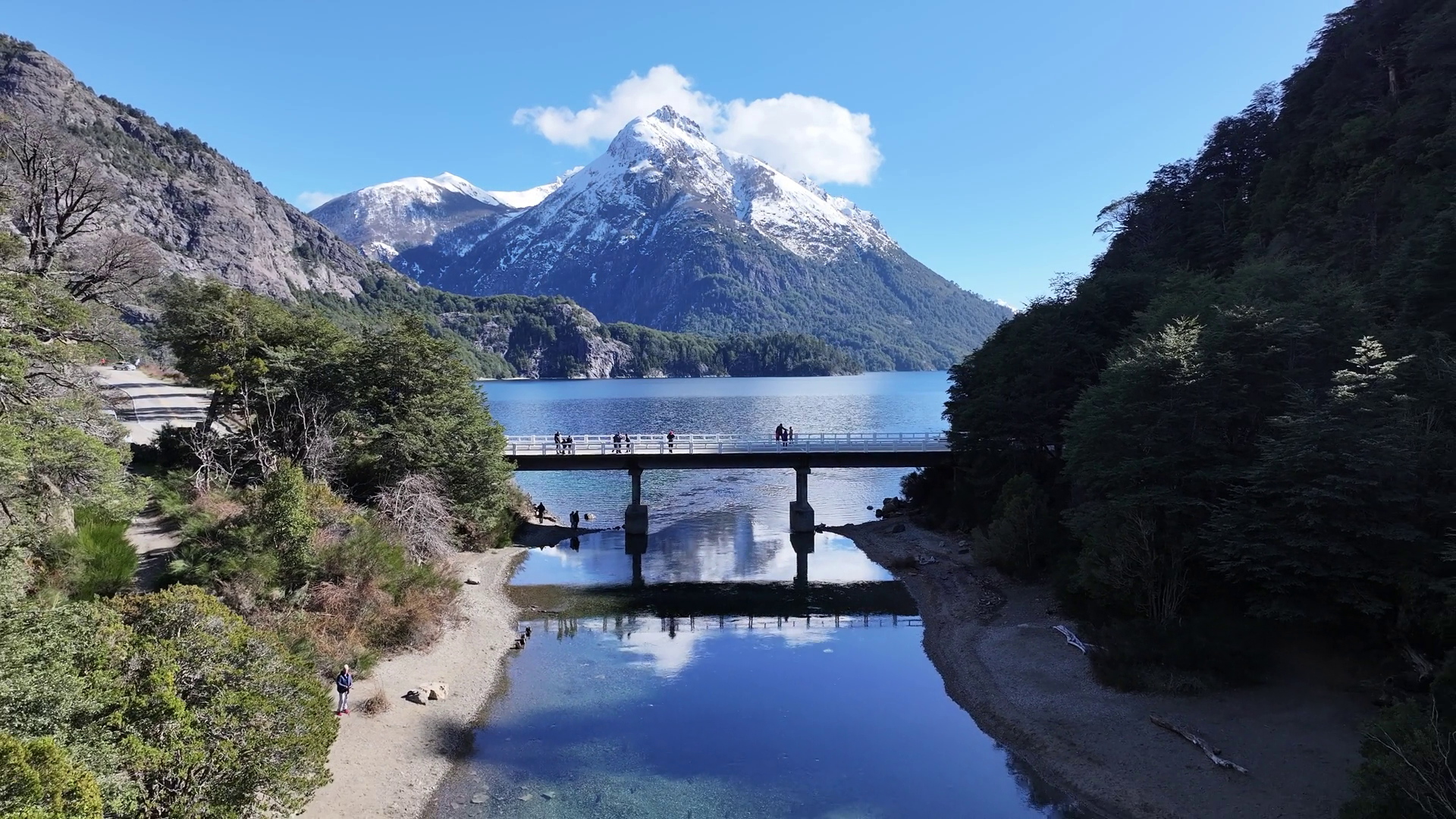 Patagonia Skyline In Bariloche Patagonia Stock Footage SBV-352215300 ...