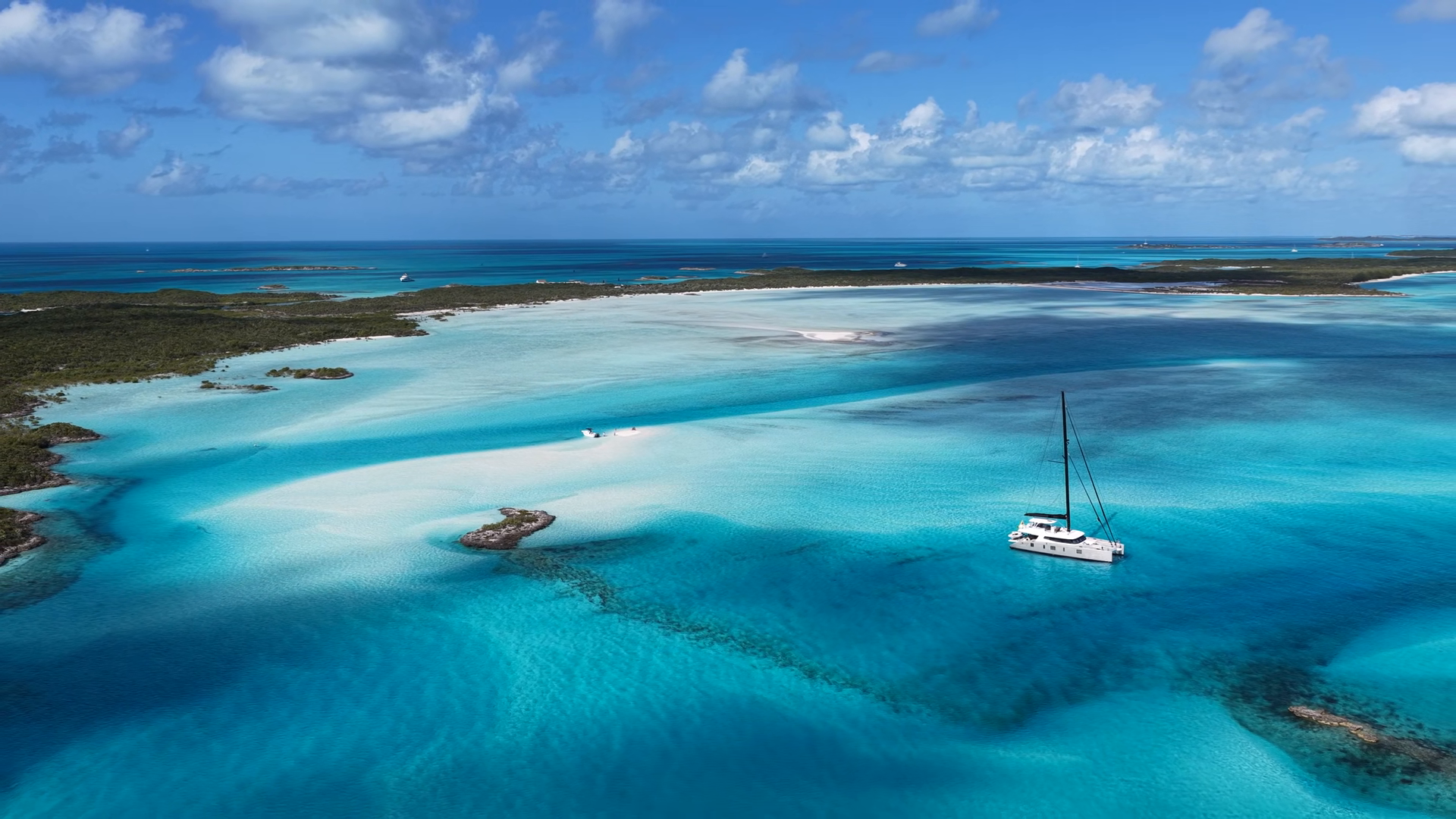 Exuma Skyline In Exuma Black Point Bahamas Stock Footage SBV-353530445 ...
