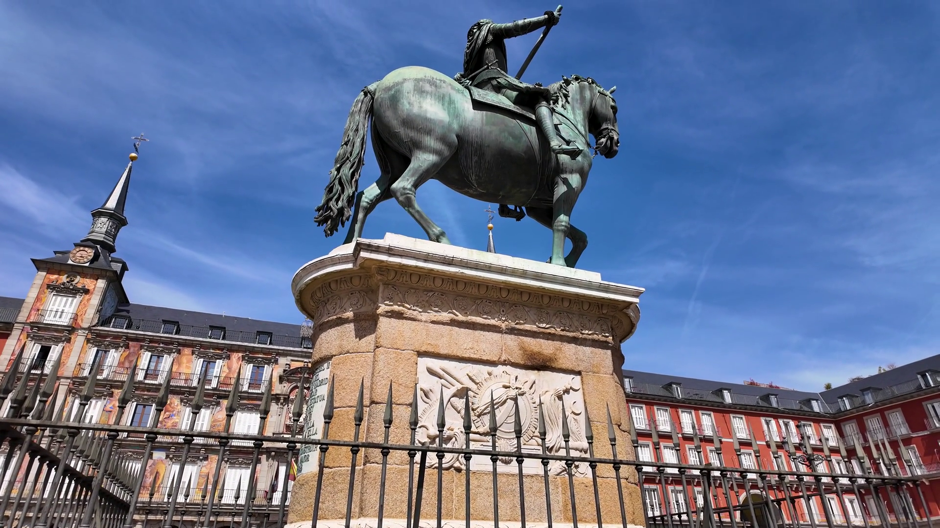 Madrid Spain - 5172025 - Scenic Mayor Square Stock Footage SBV ...