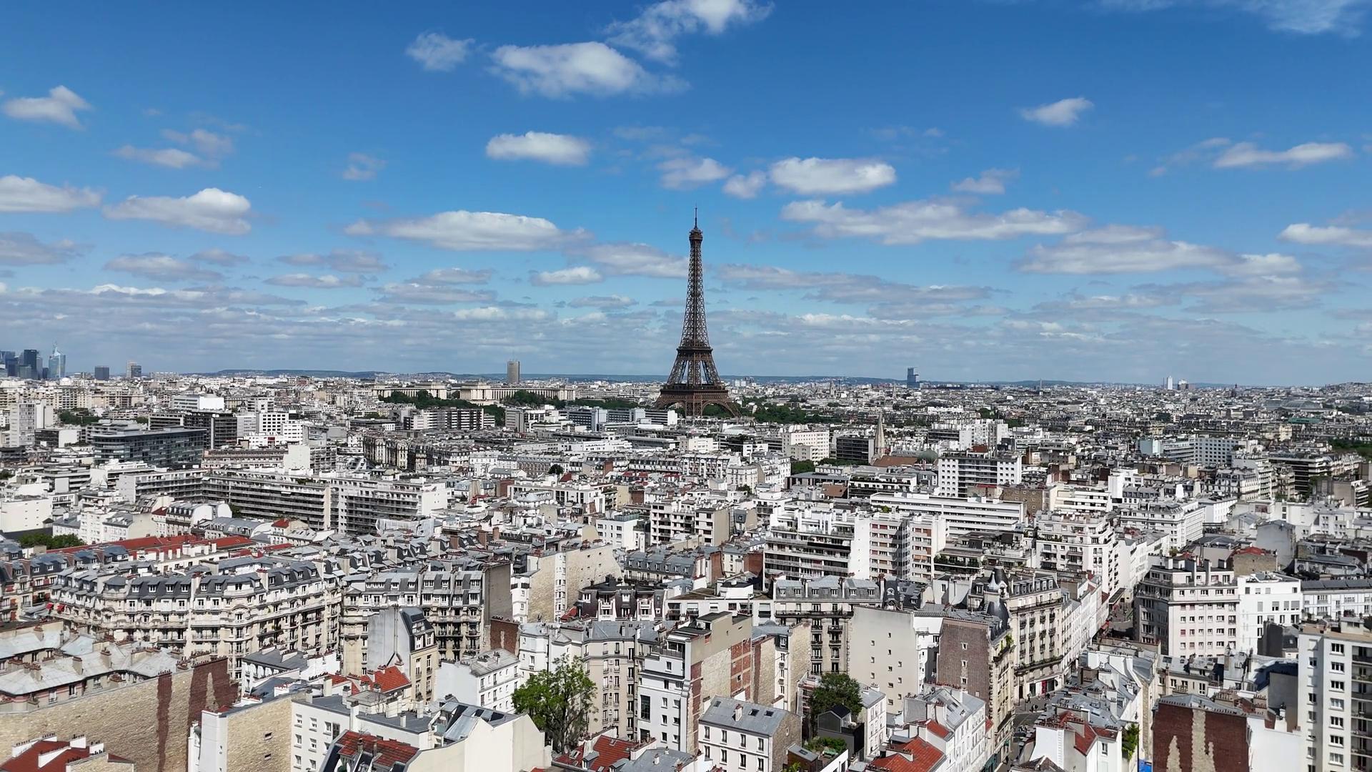 Paris Skyline At Paris In France Island Stock Footage SBV-352169228 ...
